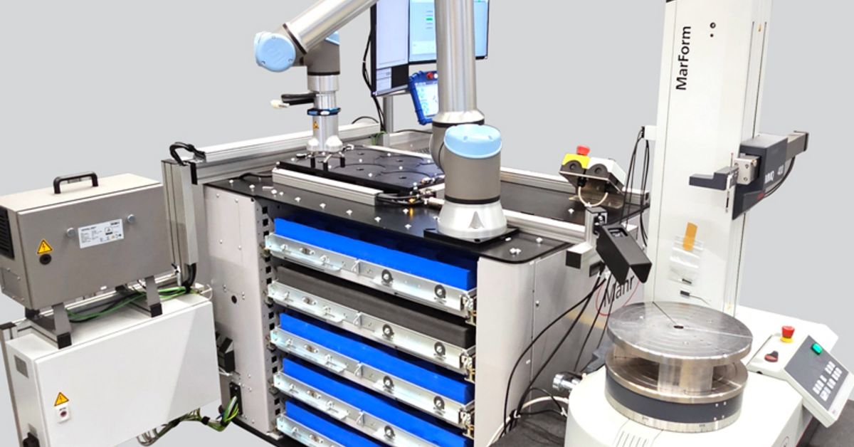 Automatisierung für flexible Formmessung nachgerüstet